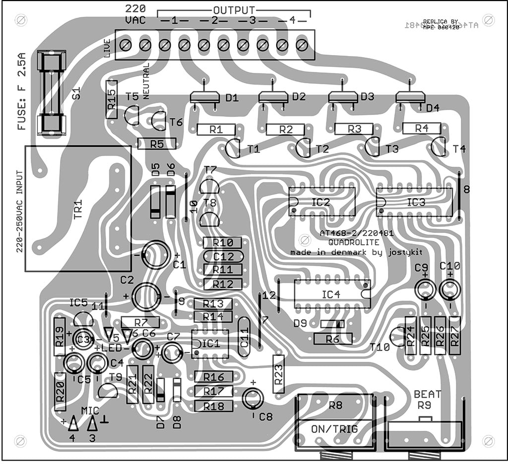 AT468-2 – Quadrolite – Jostykit & Circuit Design